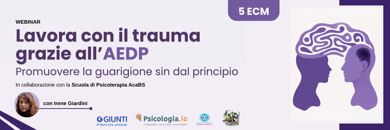 Lavora con il trauma grazie all’AEDP